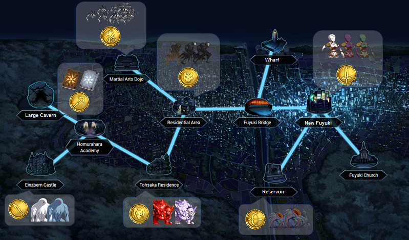 Fate/Zero Accel Order Drop Map Guide | Fate Grand Order Wiki - GamePress
