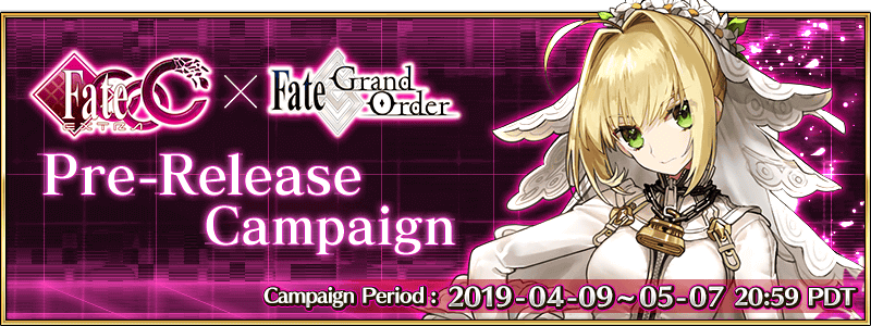 Fate/EXTRA CCC x Fate/GO Collaboration Pre-Campaign | Fate Grand Order ...