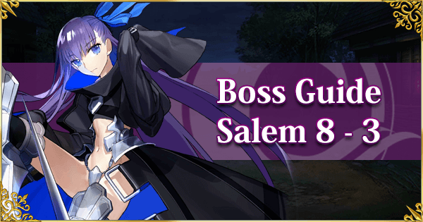 Salem Boss Guide Section 8 - 3 | Fate Grand Order Wiki - GamePress